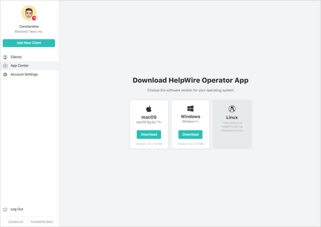 Connect remotely – HelpWire Knowledge Base