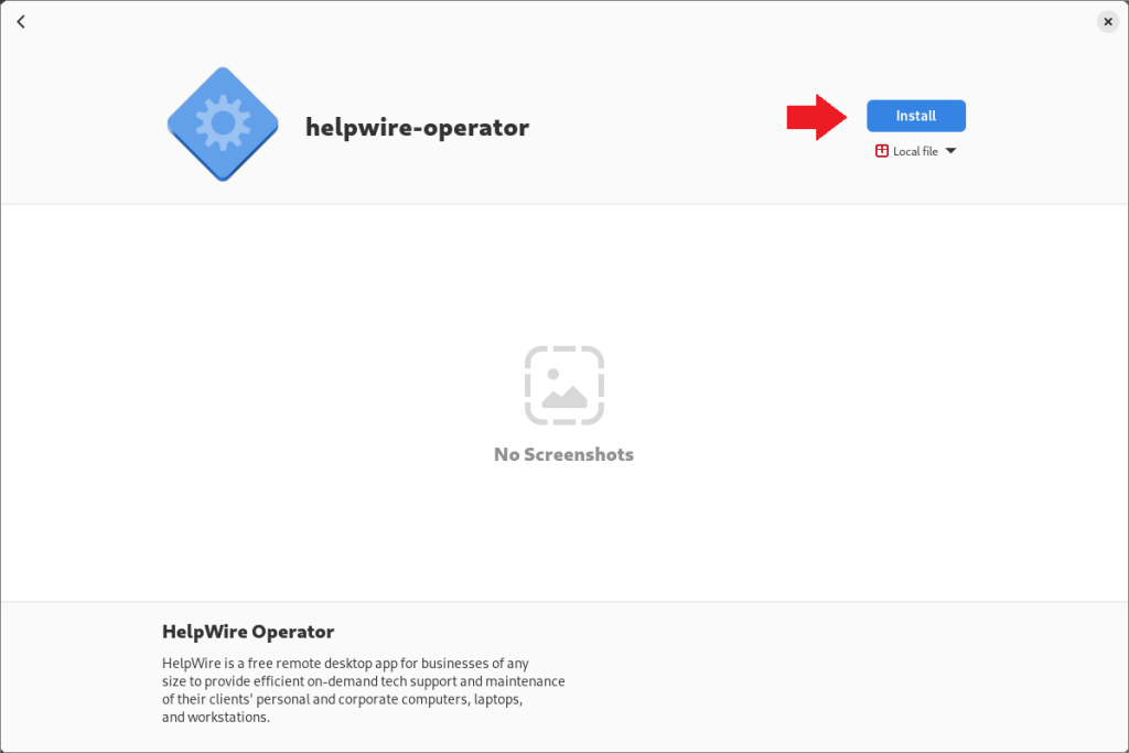 Install the HelpWire Operator app – HelpWire Knowledge Base