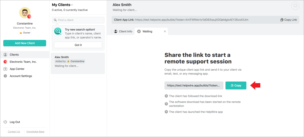 Requesting unattended remote access – HelpWire Knowledge Base