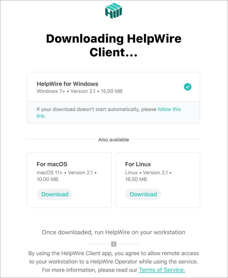 Getting started with HelpWire Client – HelpWire Knowledge Base